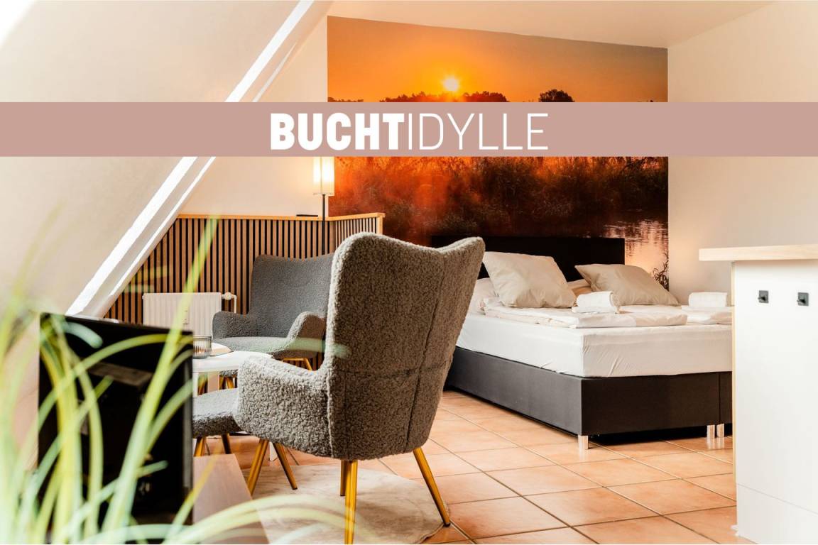 21 M² Ferienwohnung ∙ 1 Schlafzimmer ∙ 2 Gäste - Harrislee