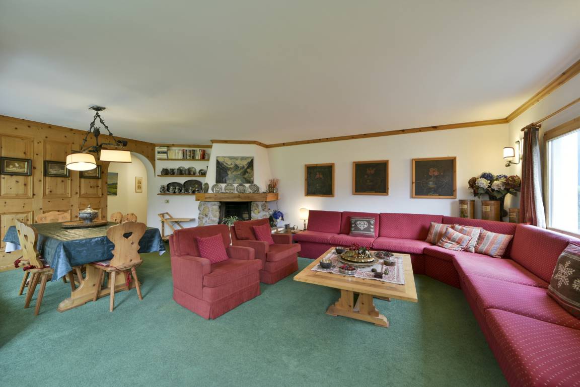 130 M² Ferienwohnung ∙ 3 Schlafzimmer ∙ 6 Gäste - Celerina/Schlarigna