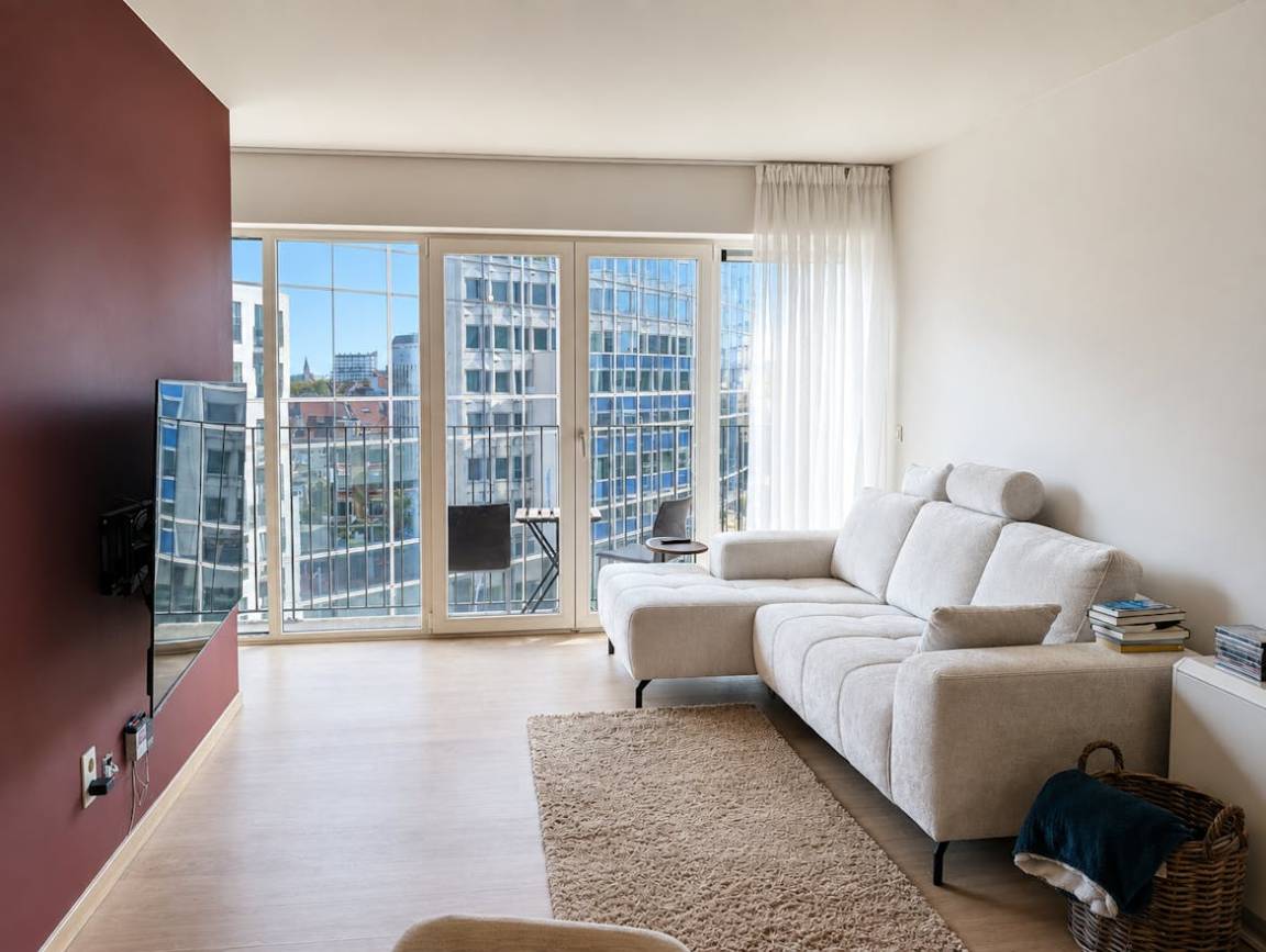 51 M² Appartement ∙ 1 Slaapkamer ∙ 2 Gasten - Etterbeek