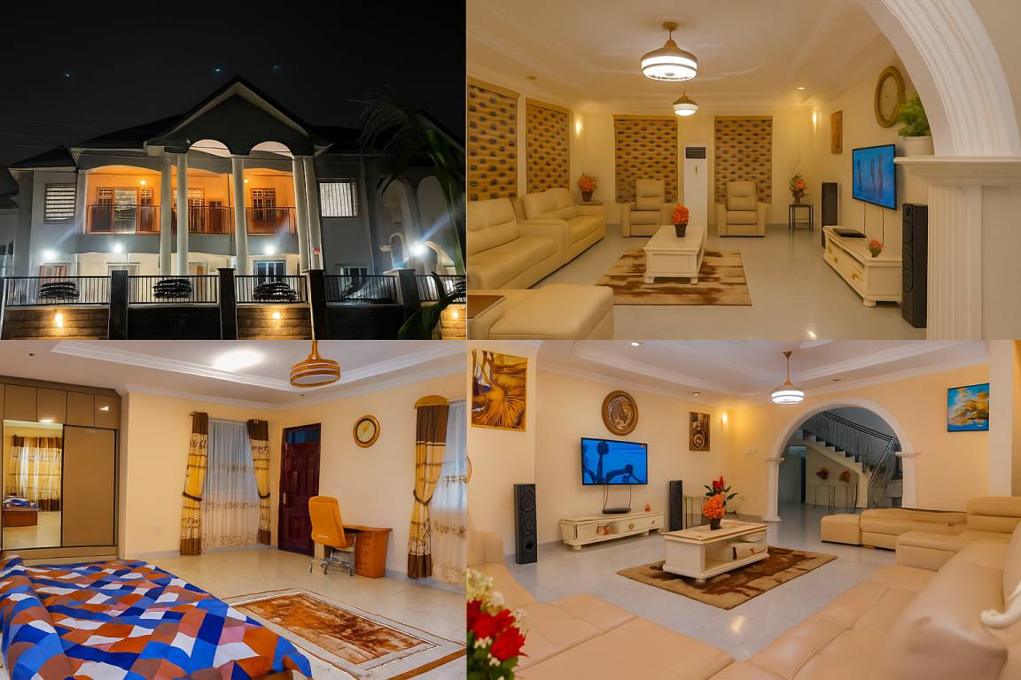 600 M² House ∙ 6 Bedrooms ∙ 12 Guests - Akra