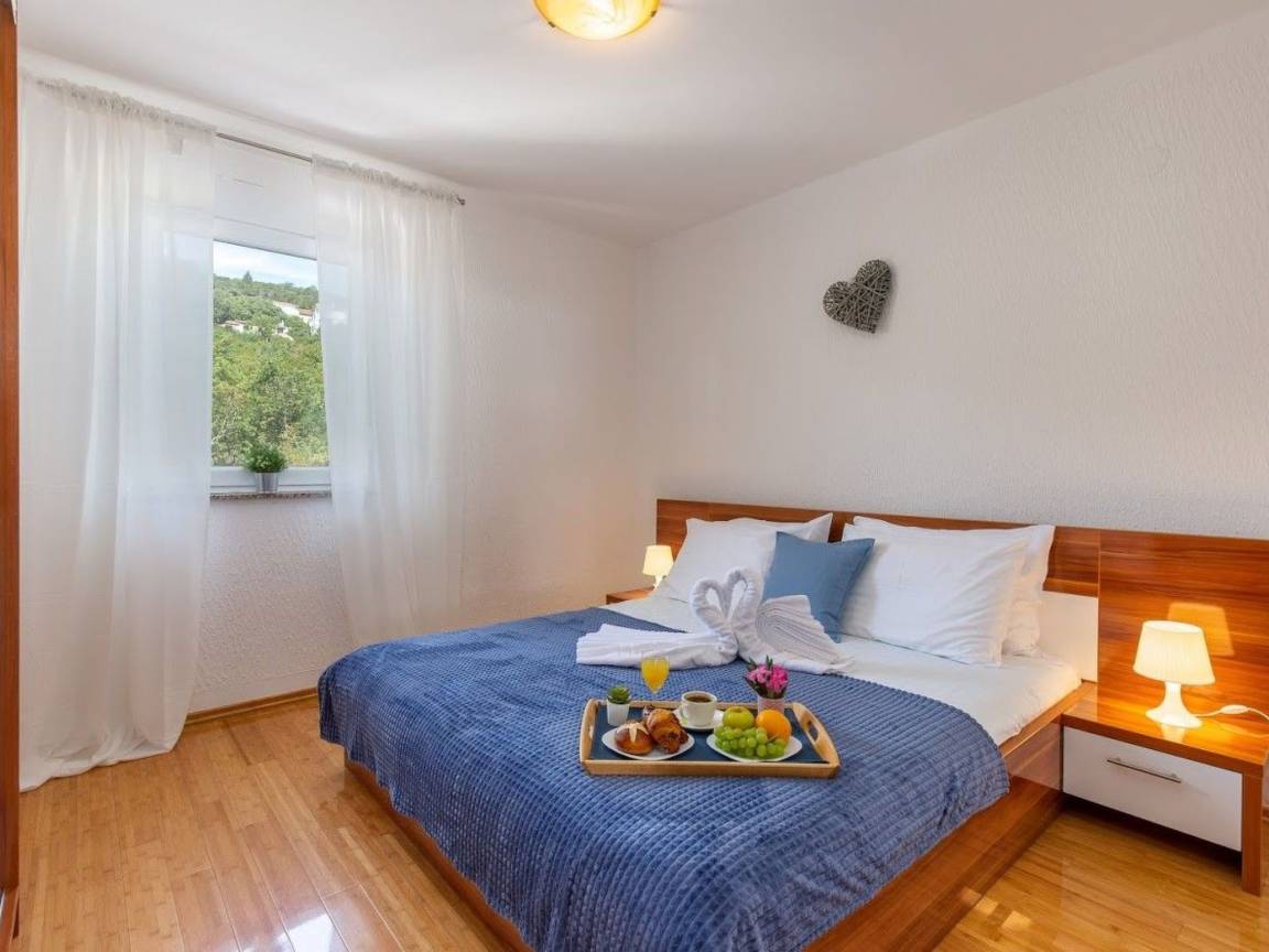 58 M² Ferienwohnung ∙ 2 Schlafzimmer ∙ 5 Gäste - Selce