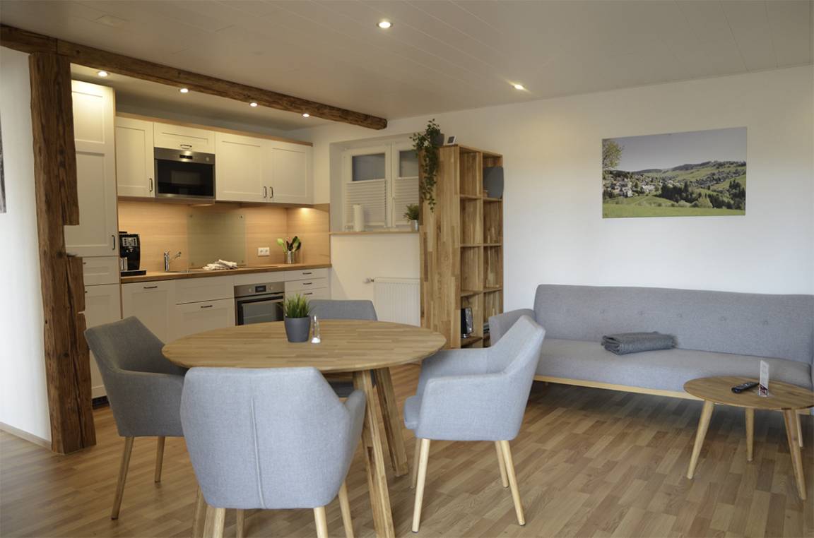 55 M² Ferienwohnung ∙ 1 Schlafzimmer ∙ 3 Gäste - Todtnauberg