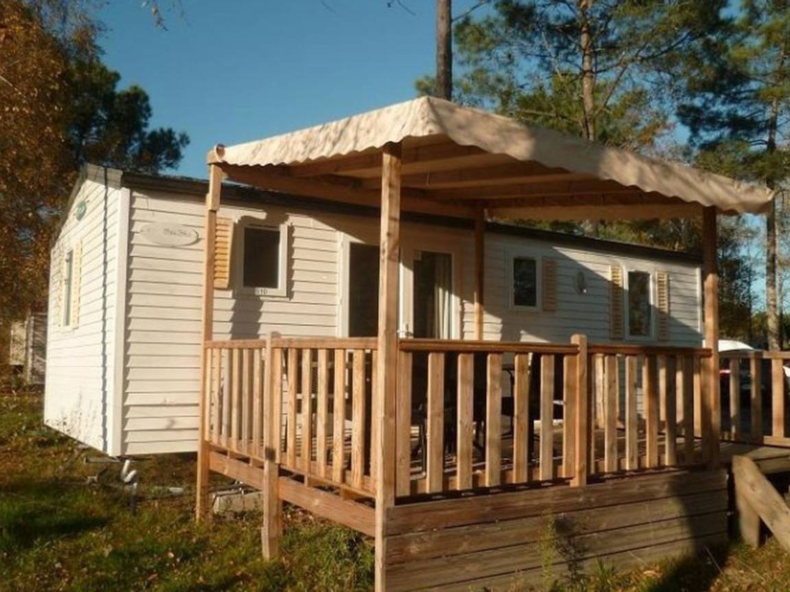 27 M² Mobilheim ∙ 3 Schlafzimmer ∙ 6 Gäste - Coutras