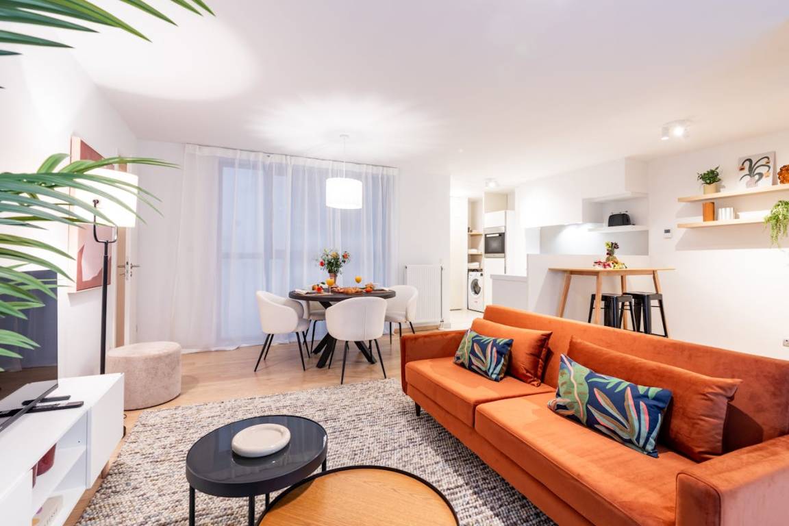70 M² Apartamento ∙ 1 Habitación ∙ 4 Huéspedes - Uccle