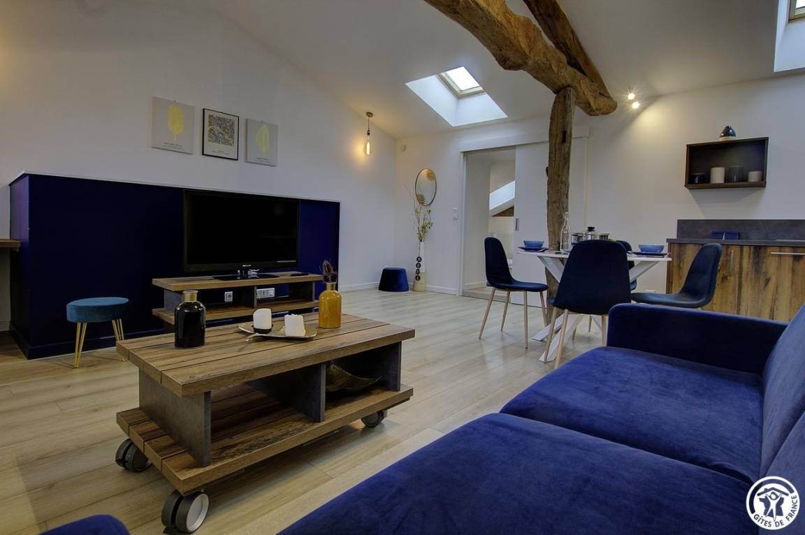 65 M² Gîte ∙ 1 Bedroom ∙ 3 Guests - Belleville, France