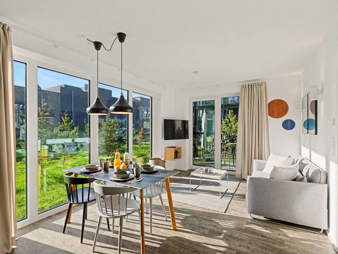 39 M² Ferienwohnung ∙ 1 Schlafzimmer ∙ 4 Gäste - Dümmer