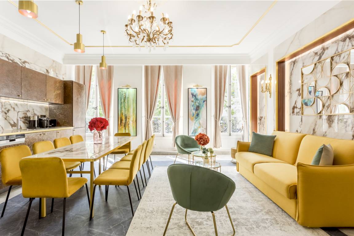 110 M² Ferienwohnung ∙ 4 Schlafzimmer ∙ 10 Gäste - Paris