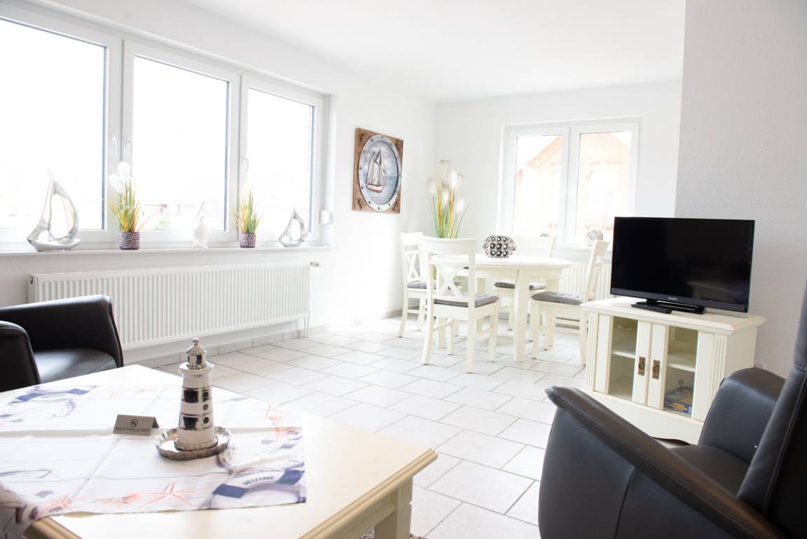 80 M² Ferienwohnung ∙ 2 Schlafzimmer ∙ 3 Gäste - Norddeich