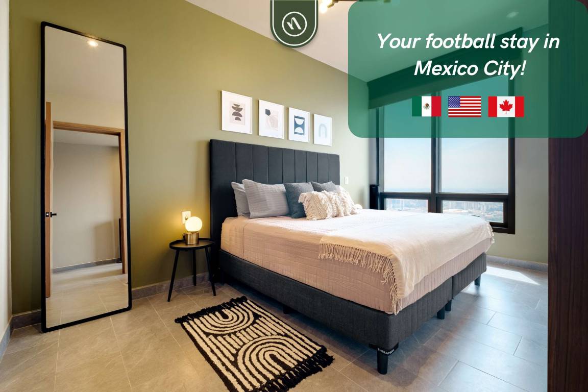 Apartment ∙ 1 Bedroom ∙ 4 Guests - Mexico City