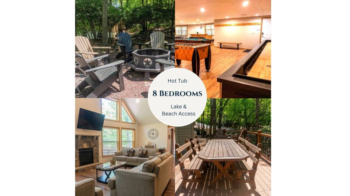 511 M² House ∙ 8 Bedrooms ∙ 22 Guests - Pennsylvania