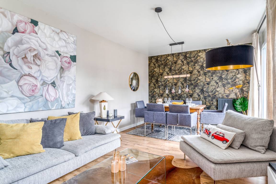 72 M² Appartement ∙ 2 Chambres ∙ 4 Personnes - Carquefou