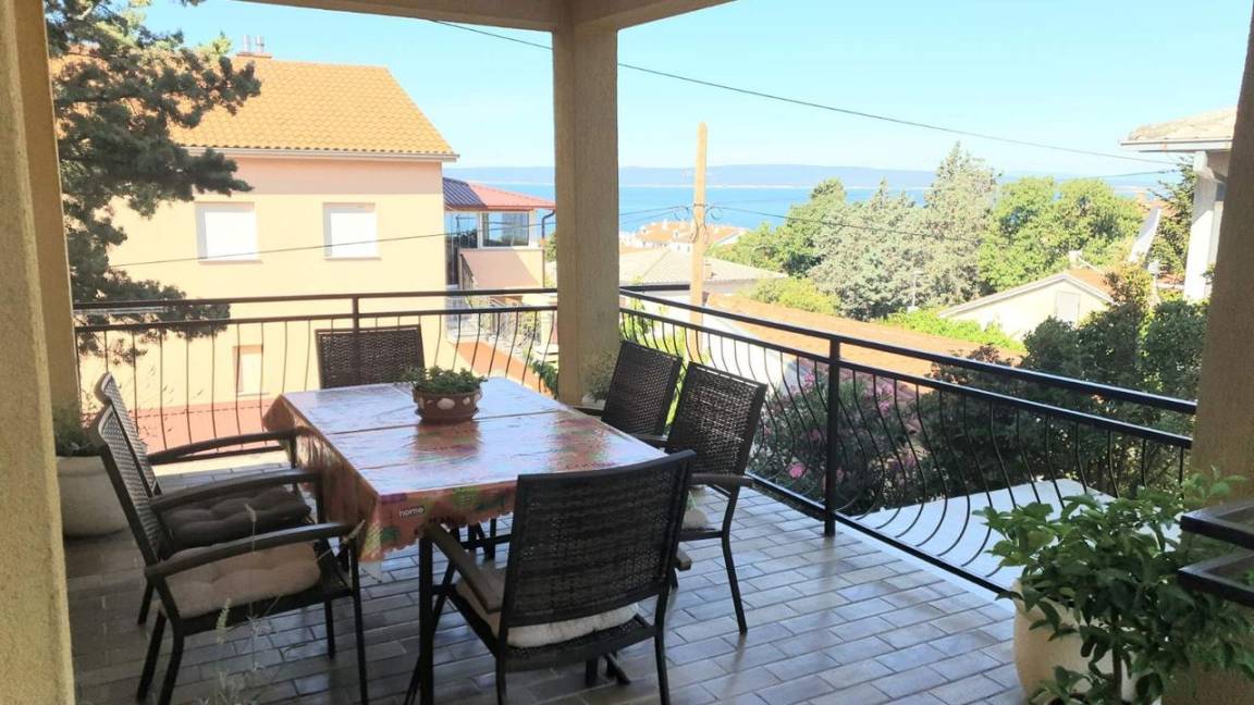 77 M² Apartament ∙ 3 Sypialnie ∙ 8 Gości - Klenovica
