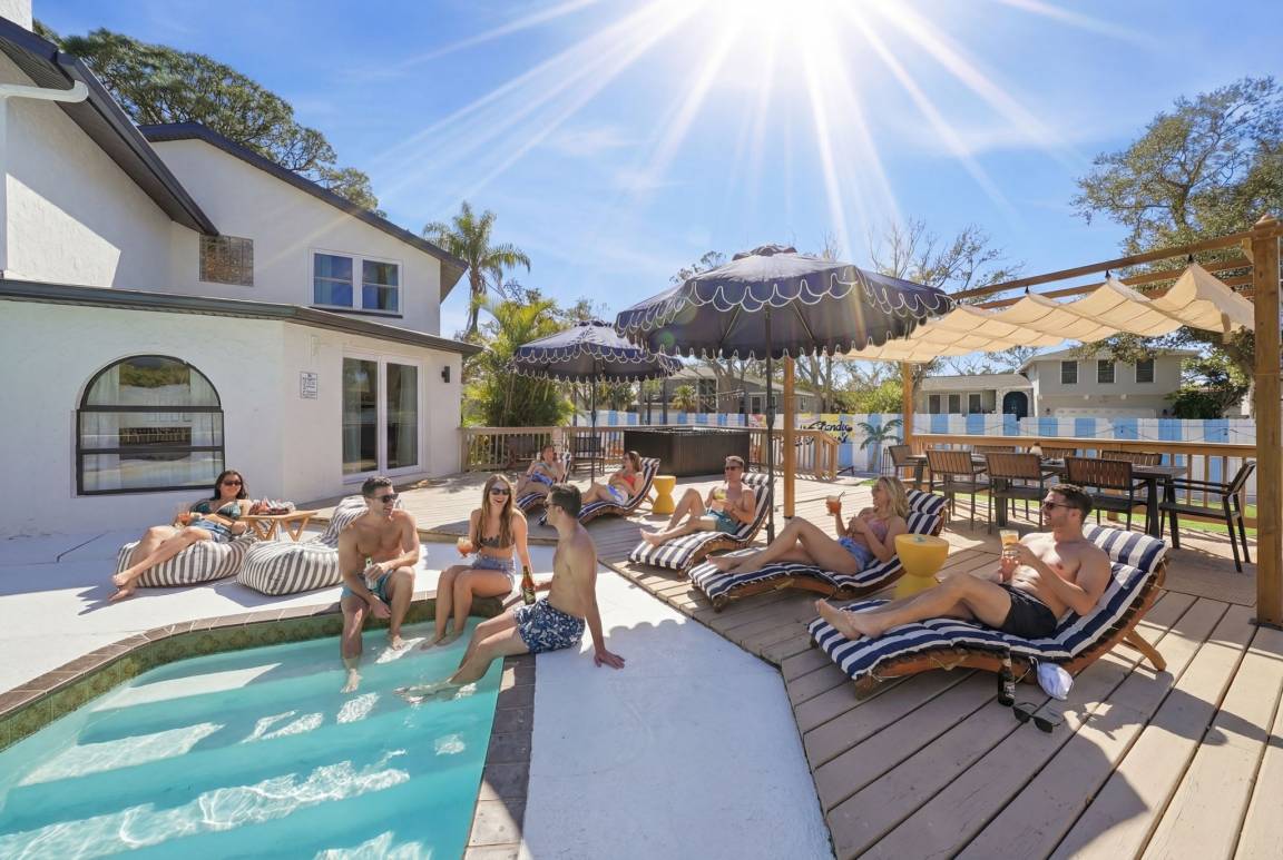 269 M² House ∙ 4 Bedrooms ∙ 10 Guests - Madeira Beach, FL