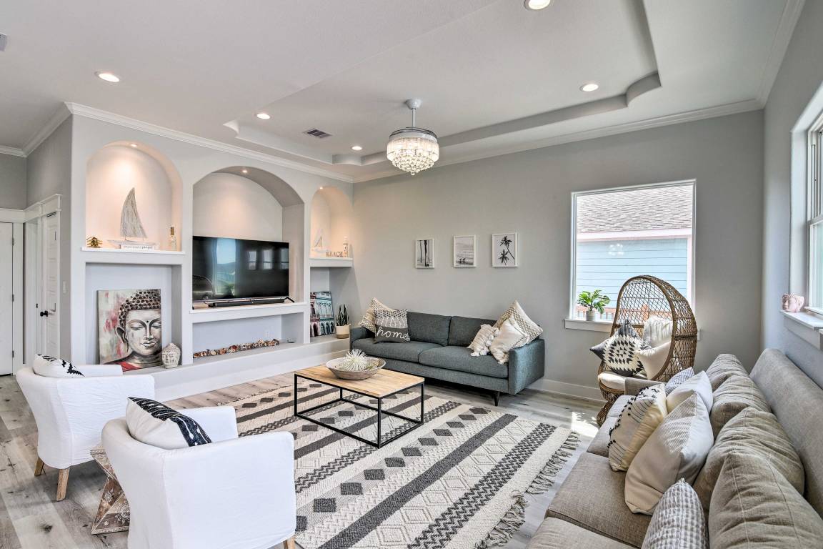 201 M² House ∙ 4 Bedrooms ∙ 18 Guests - Crystal Beach, TX