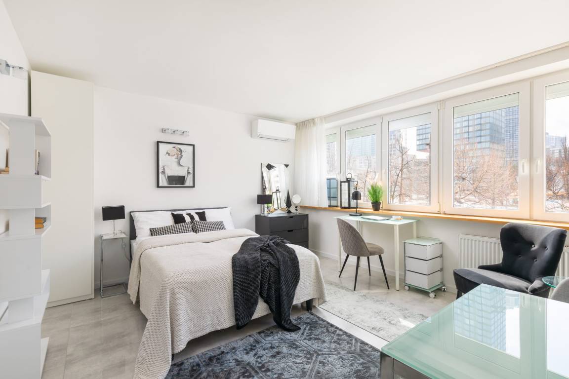 30 M² Studio Flat ∙ 2 Guests - Warsaw