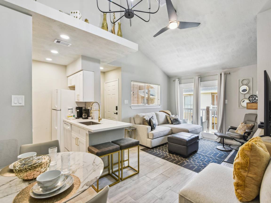 68 M² Condo ∙ 1 Bedroom ∙ 4 Guests - Moody Gardens, Galveston