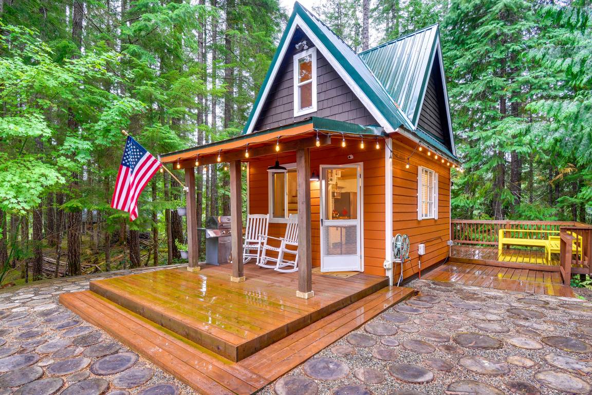 41 M² House ∙ 1 Bedroom ∙ 4 Guests - Hoodsport, WA