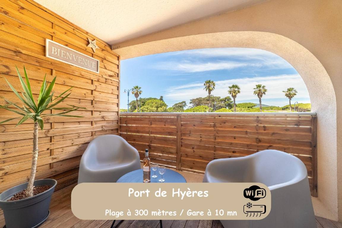 23 M² Apartamento ∙ 1 Habitación ∙ 4 Huéspedes - Hyères
