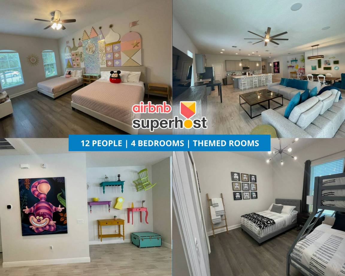 315 M² Apartment ∙ 4 Bedrooms ∙ 12 Guests - Winter Garden, FL