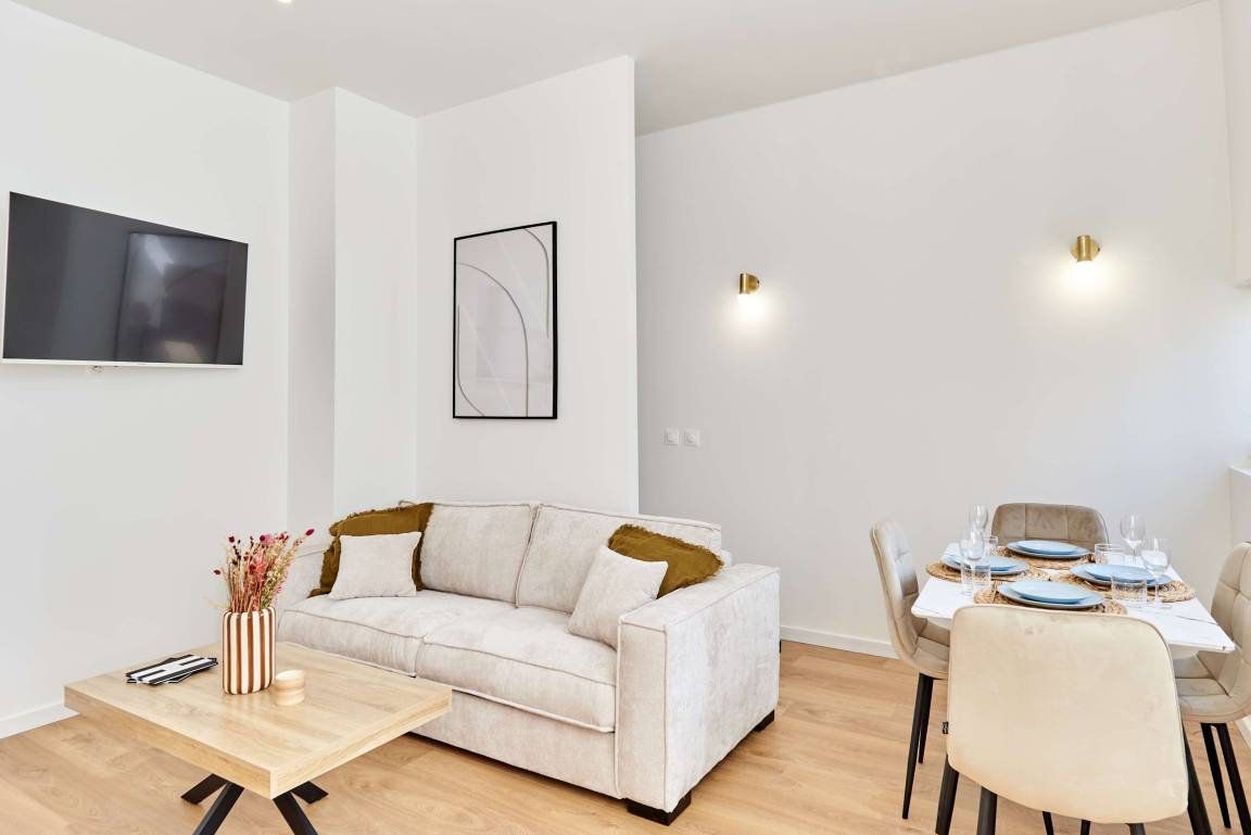 55 M² Appartement ∙ 1 Chambre ∙ 4 Personnes - Parc de la Villette