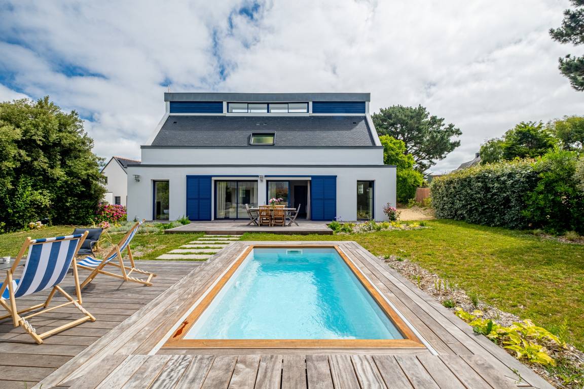 120 M² Maison De Vacances ∙ 5 Chambres ∙ 10 Personnes - Arzon