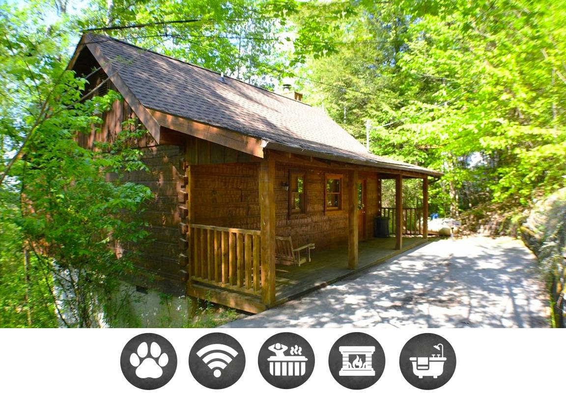 56 M² Cabaña ∙ 1 Habitación ∙ 4 Huéspedes - Pigeon Forge, TN
