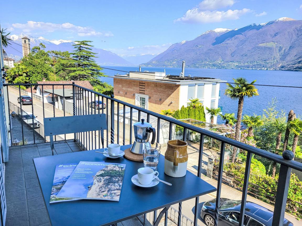 80 M² Ferienwohnung ∙ 1 Schlafzimmer ∙ 4 Gäste - Brissago TI
