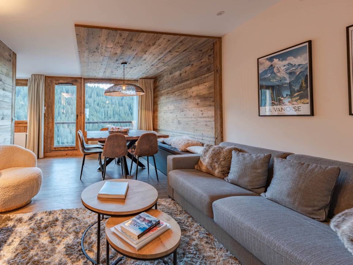 60 M² Ferienwohnung ∙ 2 Schlafzimmer ∙ 5 Gäste - Courchevel