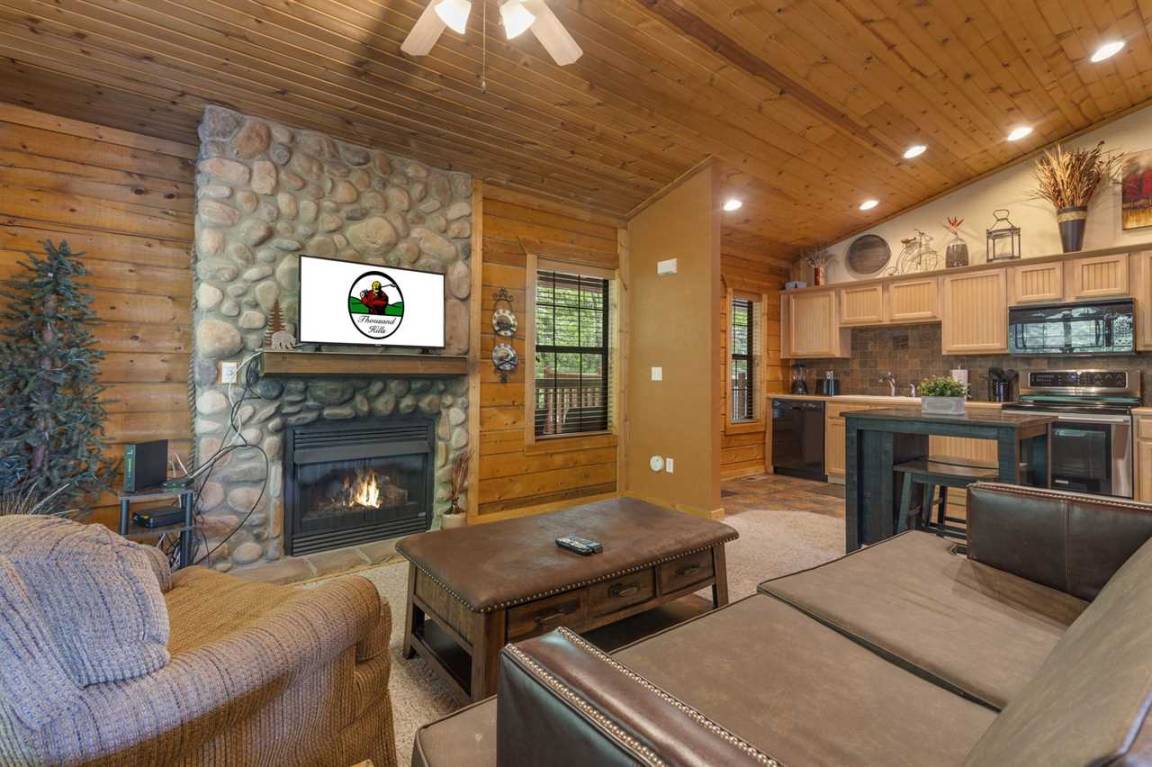 62 M² Cabin ∙ 1 Bedroom ∙ 4 Guests - Branson, MO