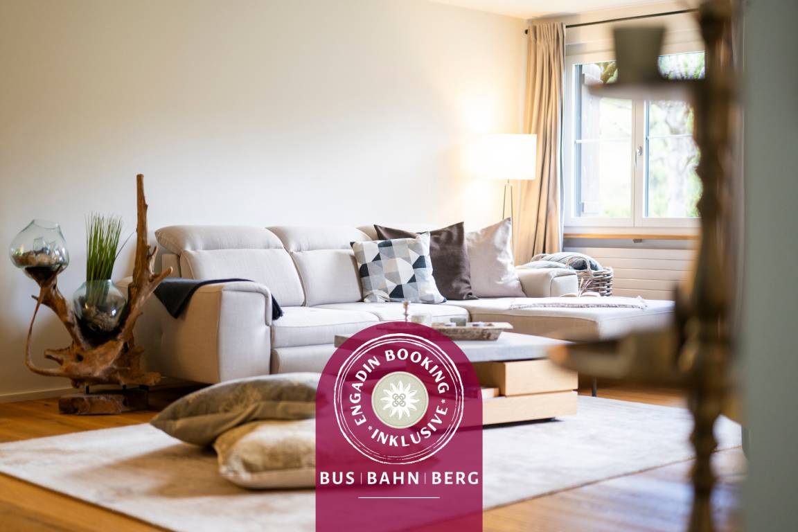 72 M² Ferienwohnung ∙ 1 Schlafzimmer ∙ 4 Gäste - Vulpera