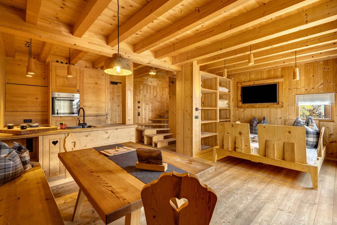 50 M² Chalet ∙ 1 Schlafzimmer ∙ 3 Gäste - Innichen