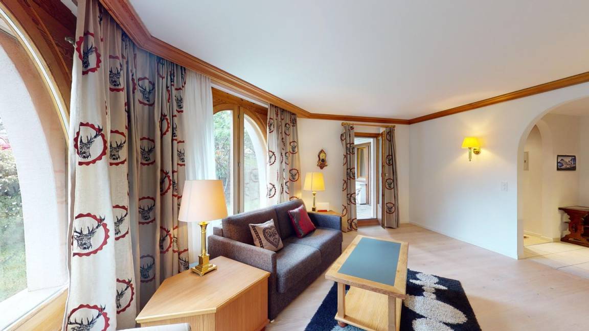 55 M² Apartamento ∙ 1 Habitación ∙ 2 Huéspedes - Madulain