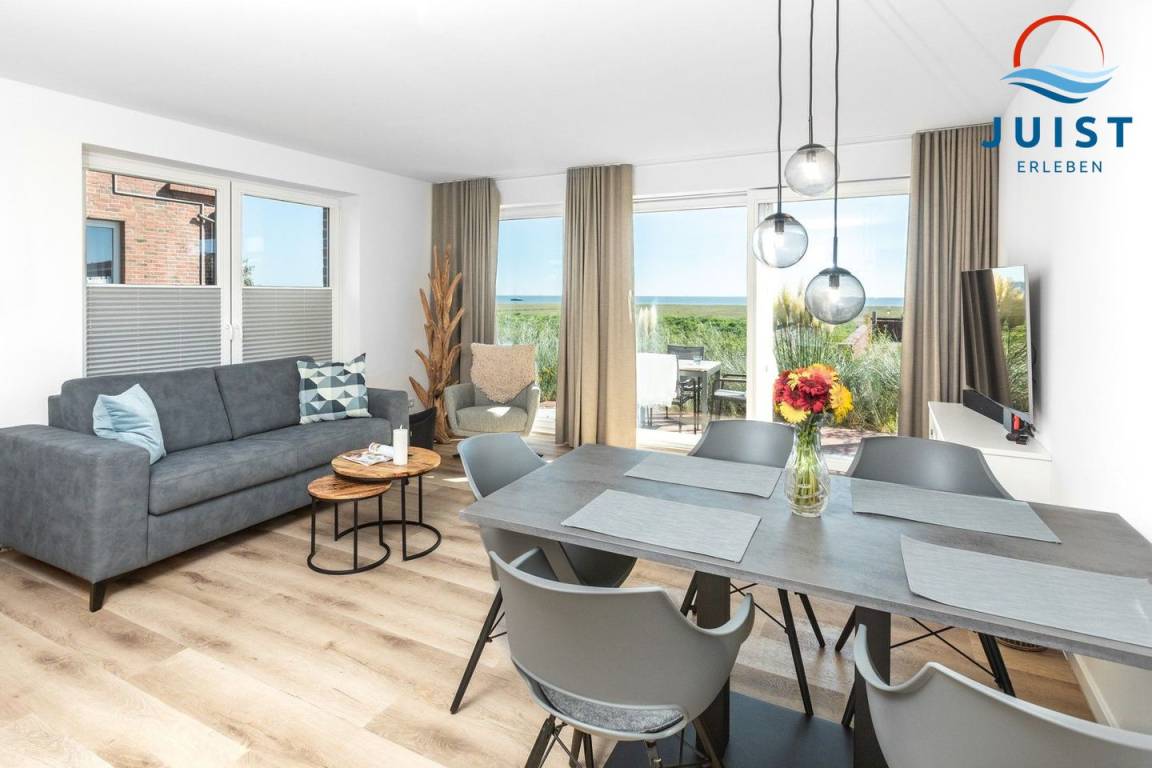 75 M² Ferienwohnung ∙ 2 Schlafzimmer ∙ 4 Gäste - Juist