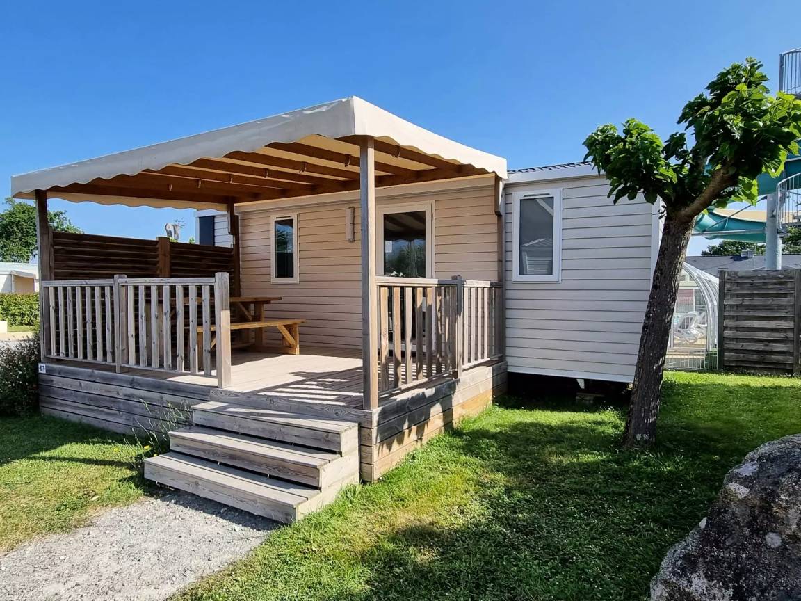 27 M² Mobil-home ∙ 2 Chambres ∙ 4 Personnes - Mesquer