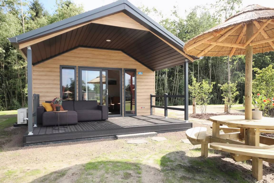 37 M² Chalet ∙ 3 Slaapkamers ∙ 6 Gasten - Flevoland