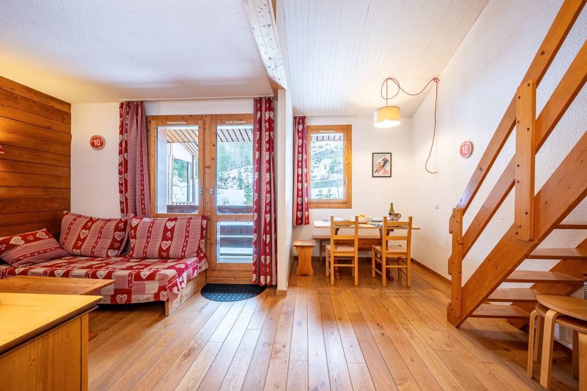 40 M² Apartamento ∙ 2 Quartos ∙ 6 Hóspedes - Moûtiers