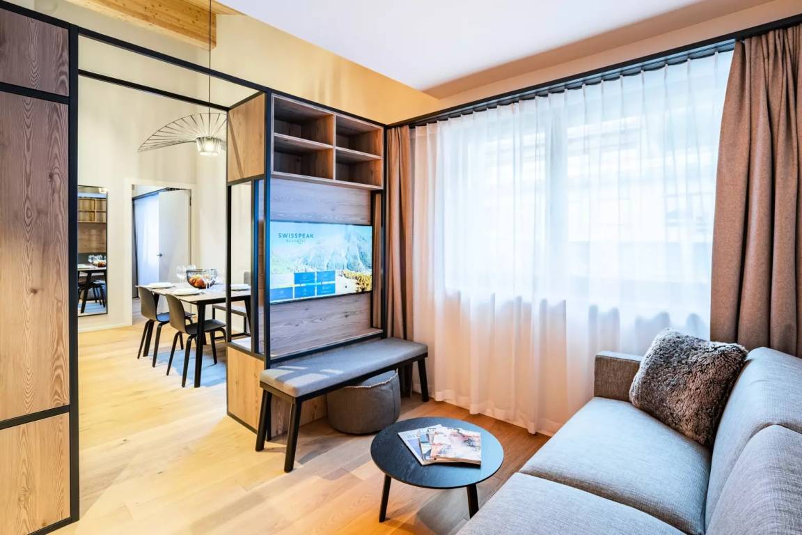 45 M² Appartement ∙ 1 Slaapkamer ∙ 4 Gasten - Veysonnaz