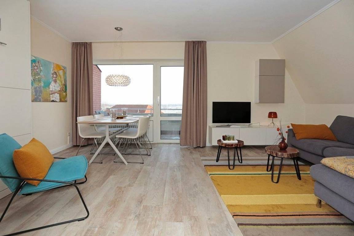 50 M² Appartement ∙ 1 Chambre ∙ 4 Personnes - Borkum