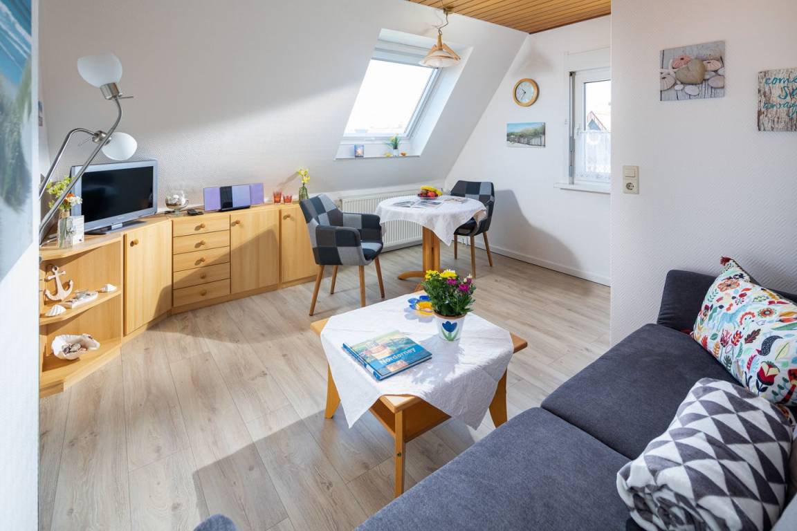 44 M² Ferienwohnung ∙ 1 Schlafzimmer ∙ 2 Gäste - Norderney
