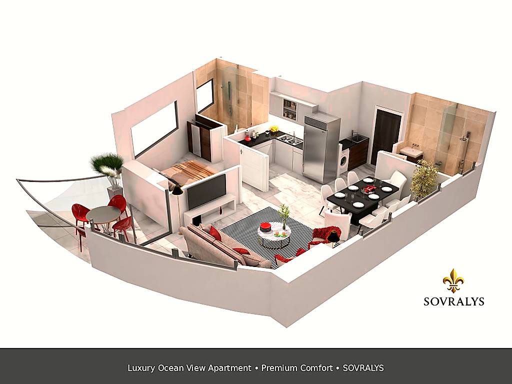 80 M² Apartment ∙ 2 Bedrooms ∙ 4 Guests - Panama City