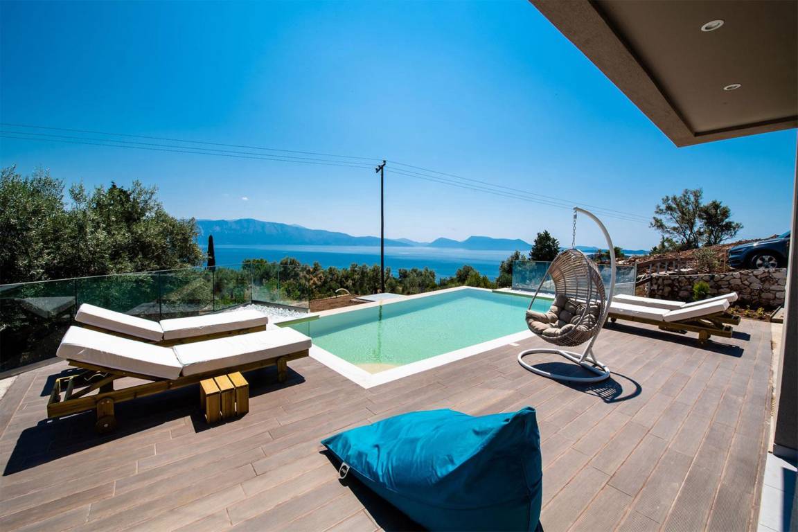 150 M² Ferienwohnung ∙ 2 Schlafzimmer ∙ 5 Gäste - Lefkada