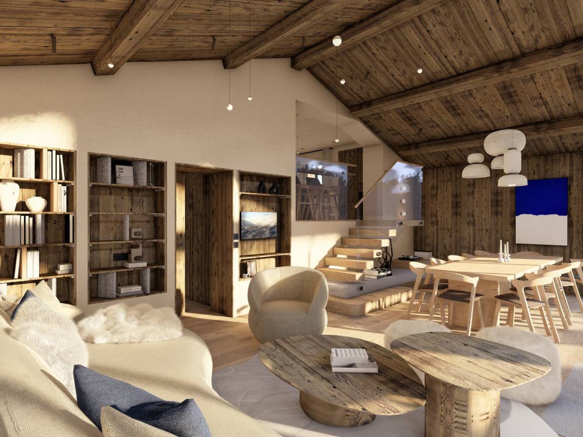 220 M² Chalet ∙ 5 Chambres ∙ 13 Personnes - Champagny-en-Vanoise