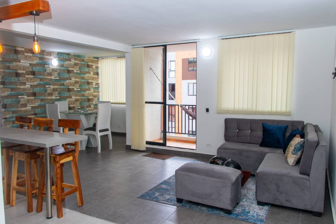 66 M² Apartamento ∙ 2 Habitaciones ∙ 4 Huéspedes - Cartago - Colombia
