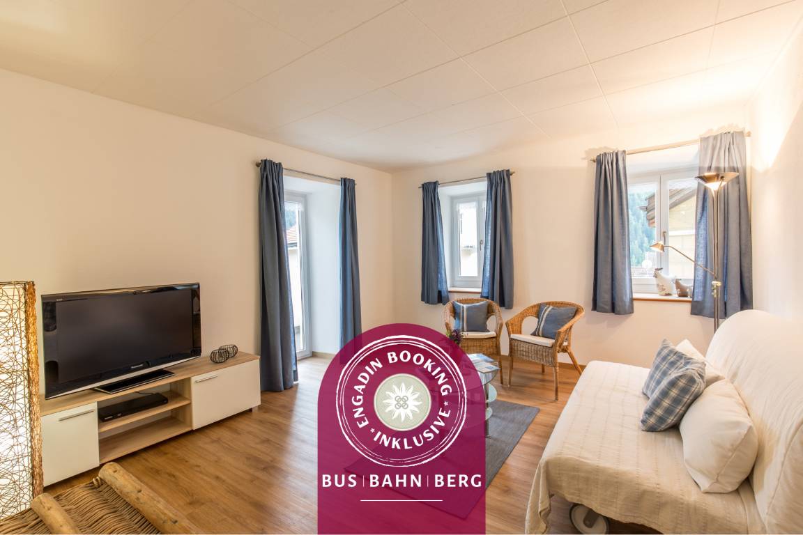 60 M² Apartment ∙ 1 Bedroom ∙ 4 Guests - Scuol
