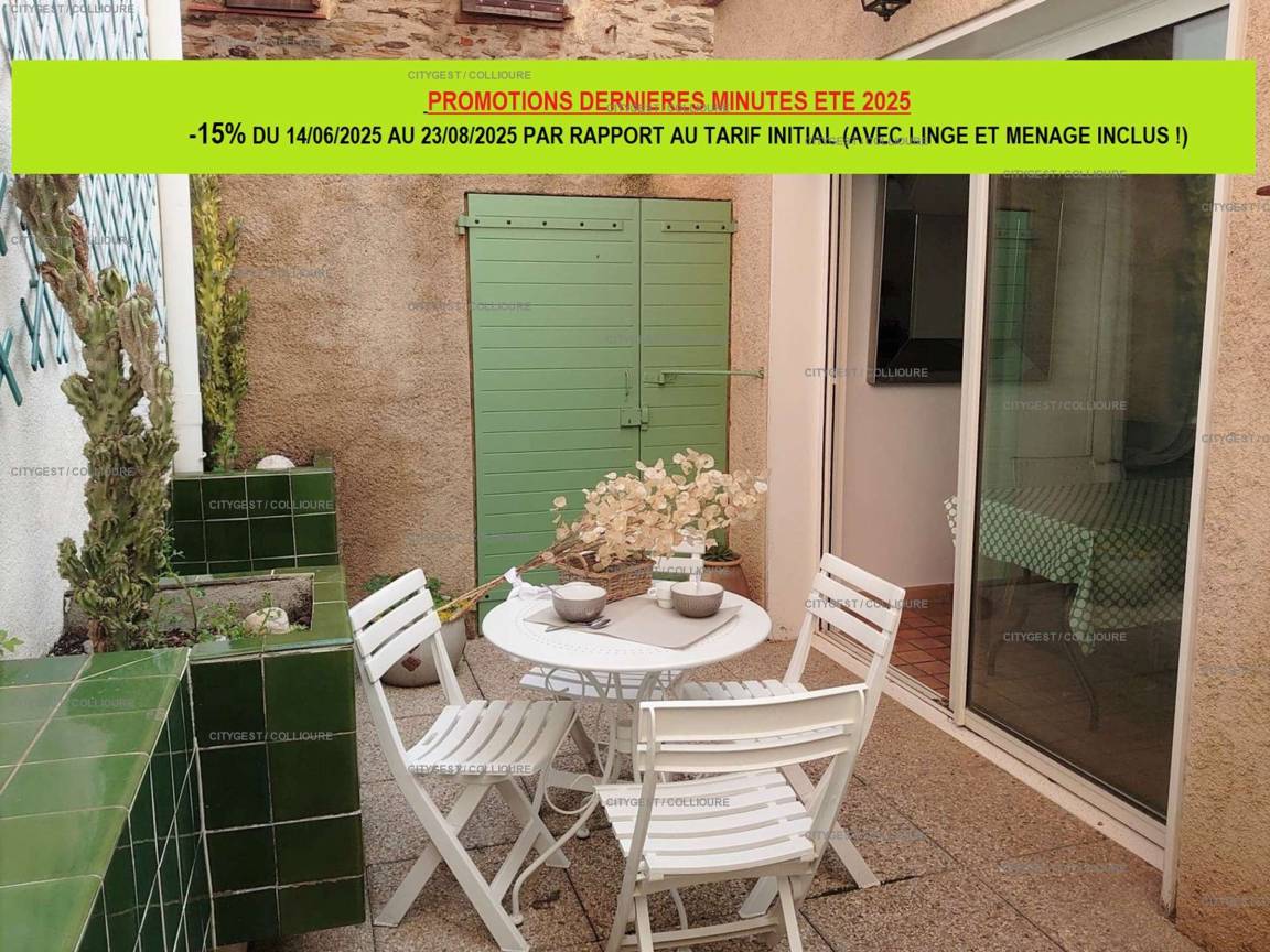 106 M² House ∙ 3 Bedrooms ∙ 6 Guests - Collioure