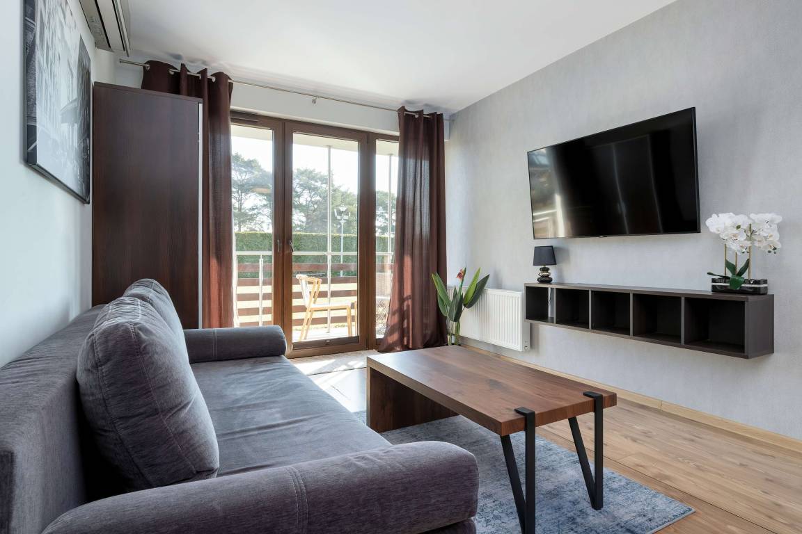 40 M² Apartament ∙ 1 Sypialnia ∙ 5 Gości - Władysławowo