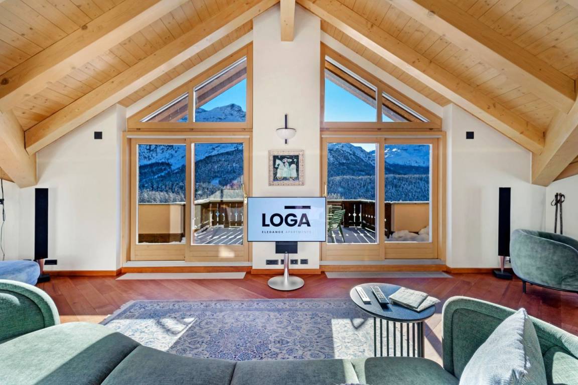 160 M² Apartment ∙ 4 Bedrooms ∙ 7 Guests - Saint Moritz