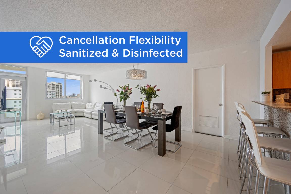 155 M² Apartment ∙ 3 Bedrooms ∙ 8 Guests - Sunny Isles Beach