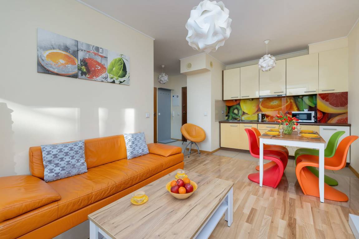 38 M² Appartement ∙ 1 Slaapkamer ∙ 4 Gasten - Świnoujście