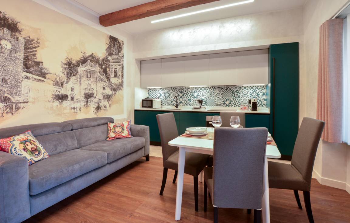 44 M² Apartment ∙ 1 Bedroom ∙ 4 Guests - Taormina